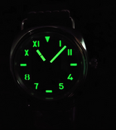 Men 1930s Cali Vintage Diver's Watch - Mechanical Leather Strap Watch ...