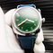 Men 1930s Cali Vintage Diver's Watch - Mechanical Leather Strap Watch ...